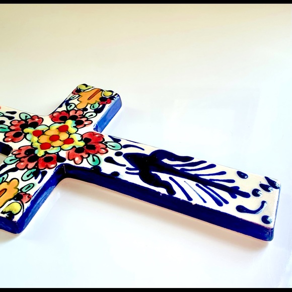 Vintage | Art | Vintage Ceramic Pottery Mexican Folk Art 9 Tonala Cross ...